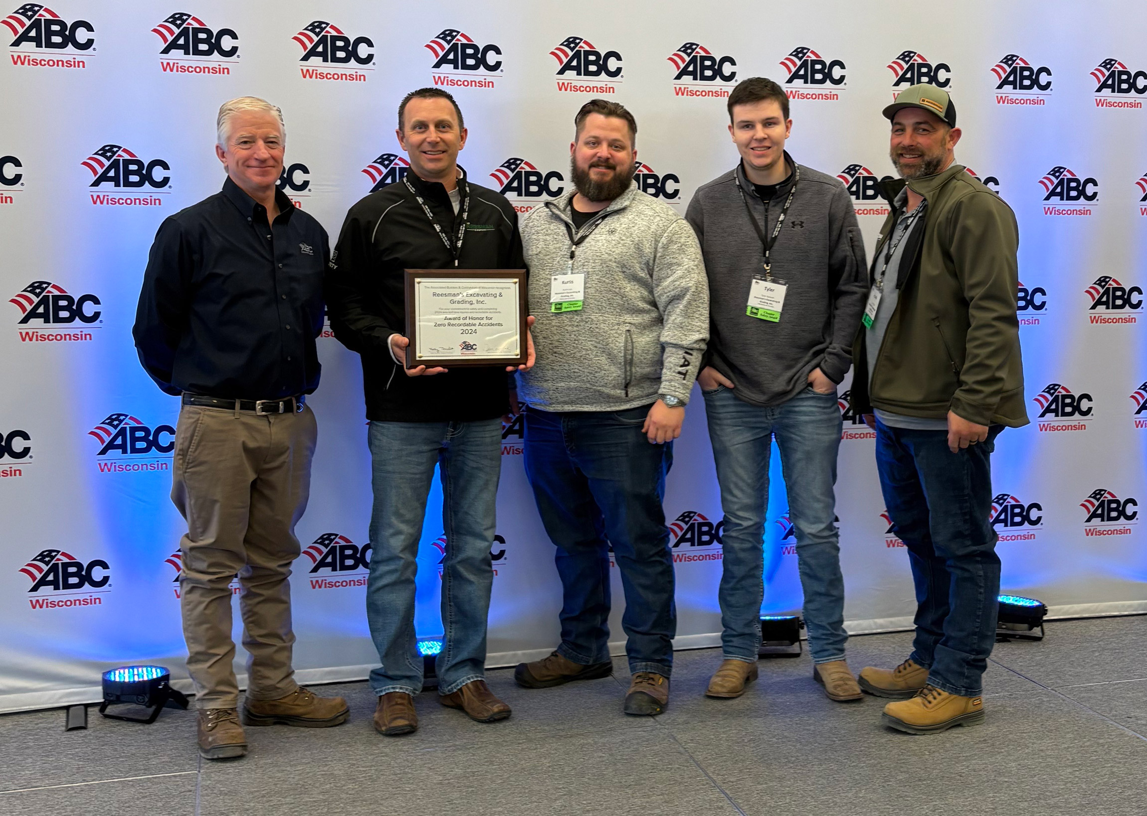 The Reesman Company Honored with 2024 Chapter Safety Award by ABC of ...